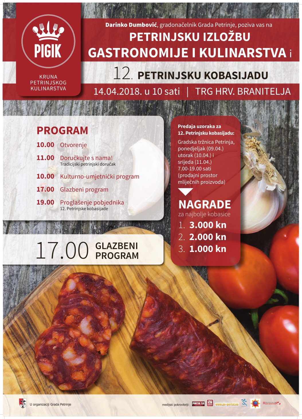 Tradicionalna Petrinjska izložba gastronomije i kulinarstva te 12 ...