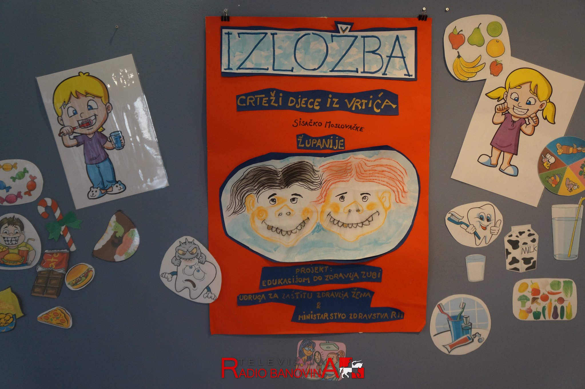 Otvorena izložba “Zdravi zubi – zdravo dijete” – Radio Banovina
