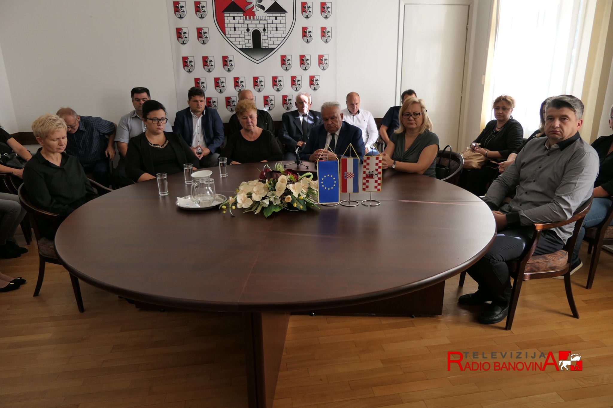 Komemoracija za preminulog predsjednika Udruženja obrtnika Petrinja ...