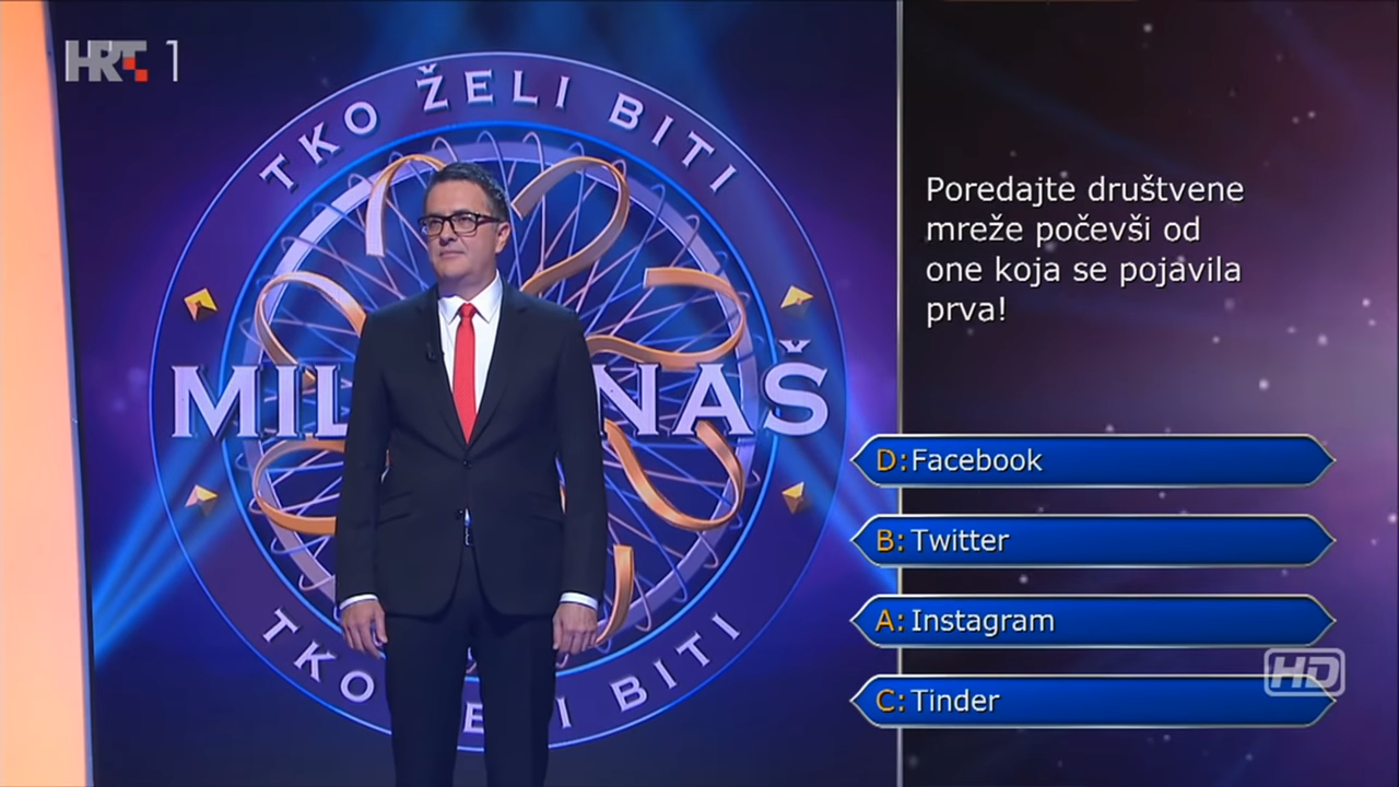 TKO ŽELI BITI MILIJUNAŠ 20.2.2020 23-54 screenshot – Radio Banovina