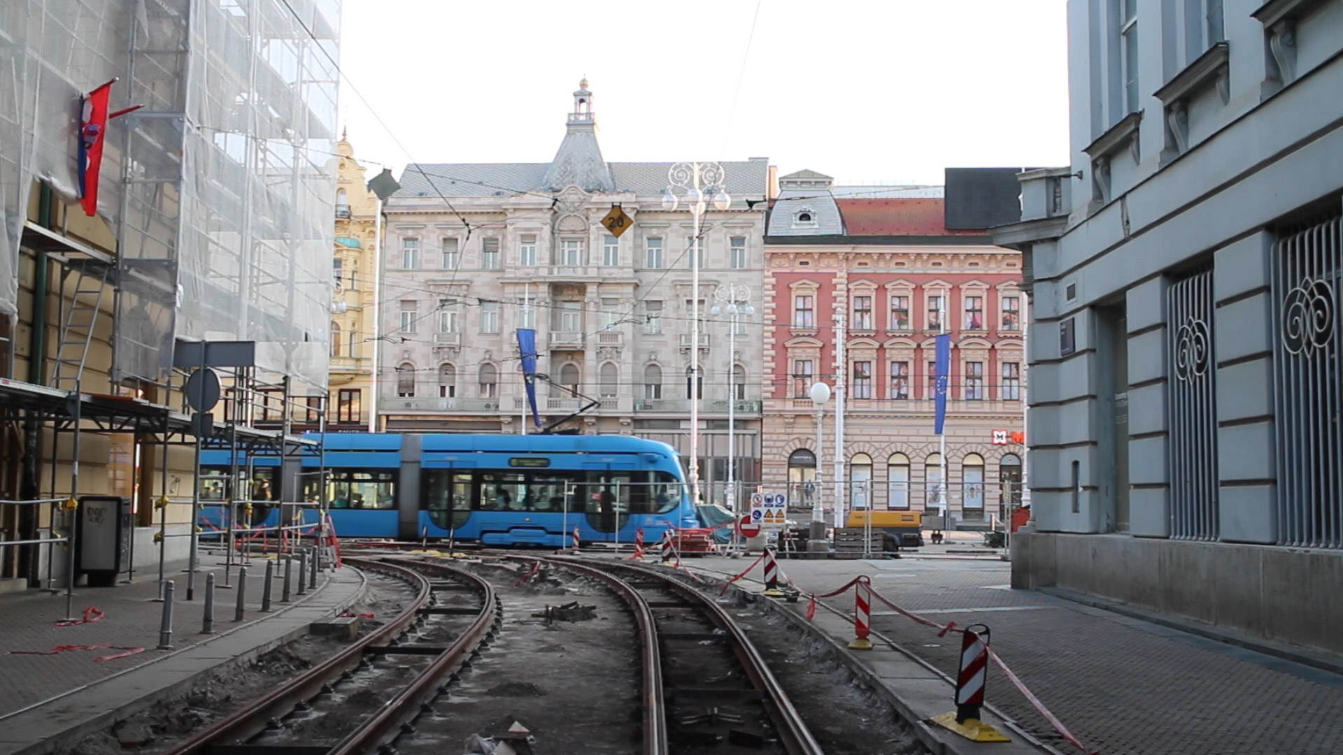 VIDEO Nakon više od 3 mjeseca, tramvaji ponovno voze centrom Zagreba – Radio Banovina
