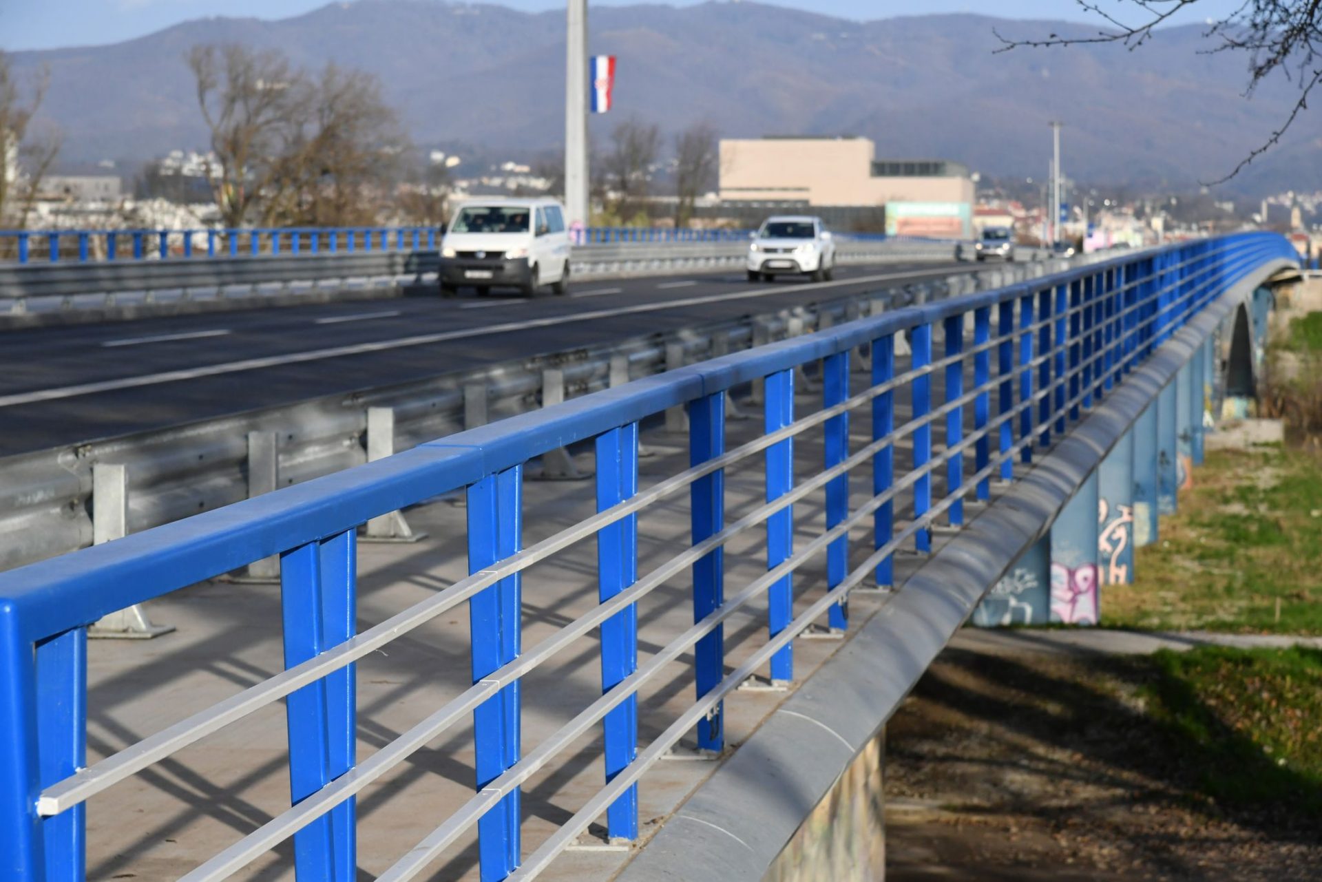 ZAGREB Most slobode zatvoren za promet preko vikenda