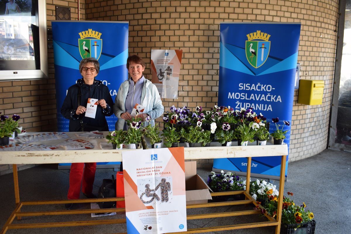 SISAK Nacionalni dan invalida rada obilježen na tržnici Kontroba ...