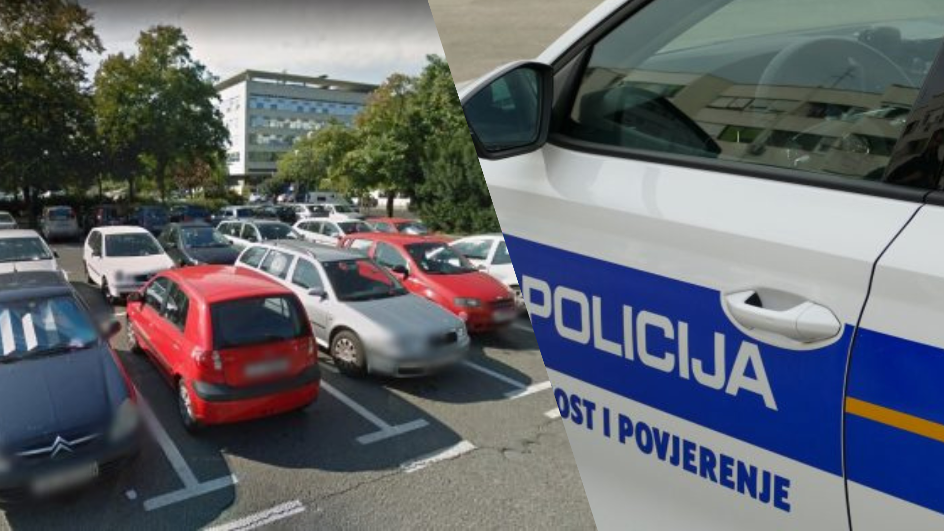 Vozilom udario u dva parkirana automobila pa pobjegao – Radio Banovina