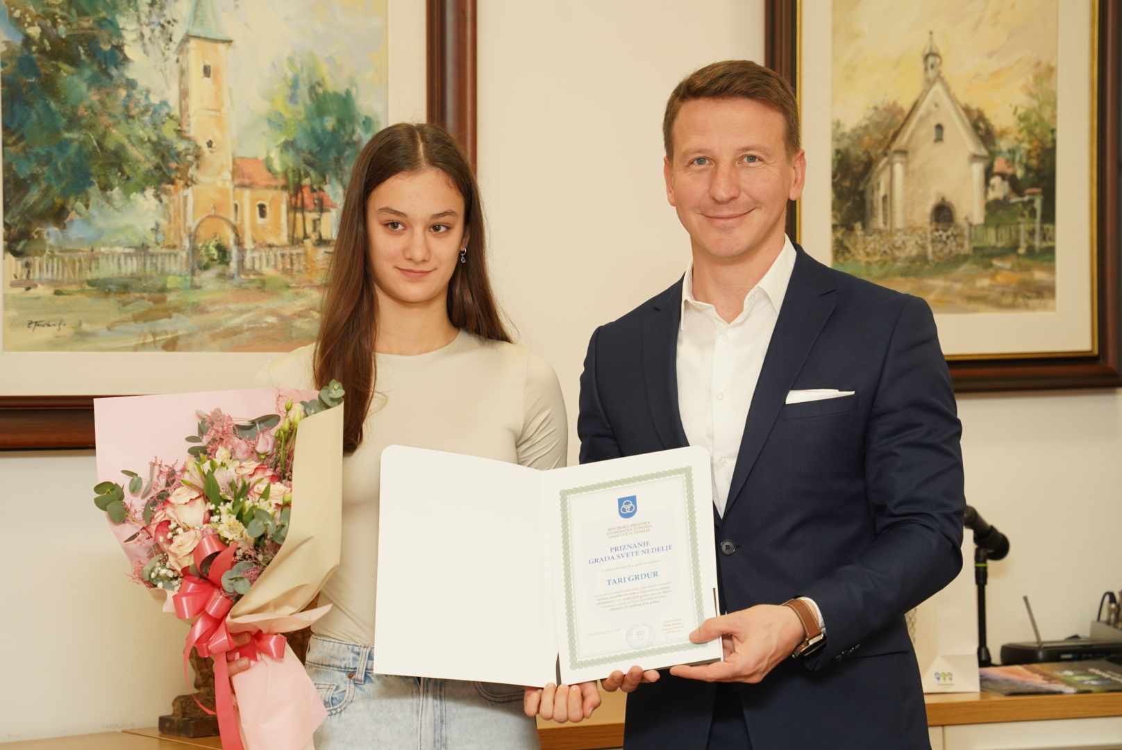 Svečana dodjela javnih priznanja u Svetoj Nedelji: priznanje izvrsnosti ...