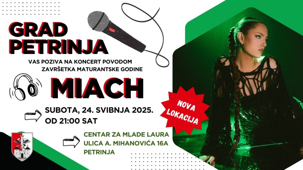 Zbog lošeg vremena koncert MIACH seli u Centar za mlade Laura – Radio Banovina