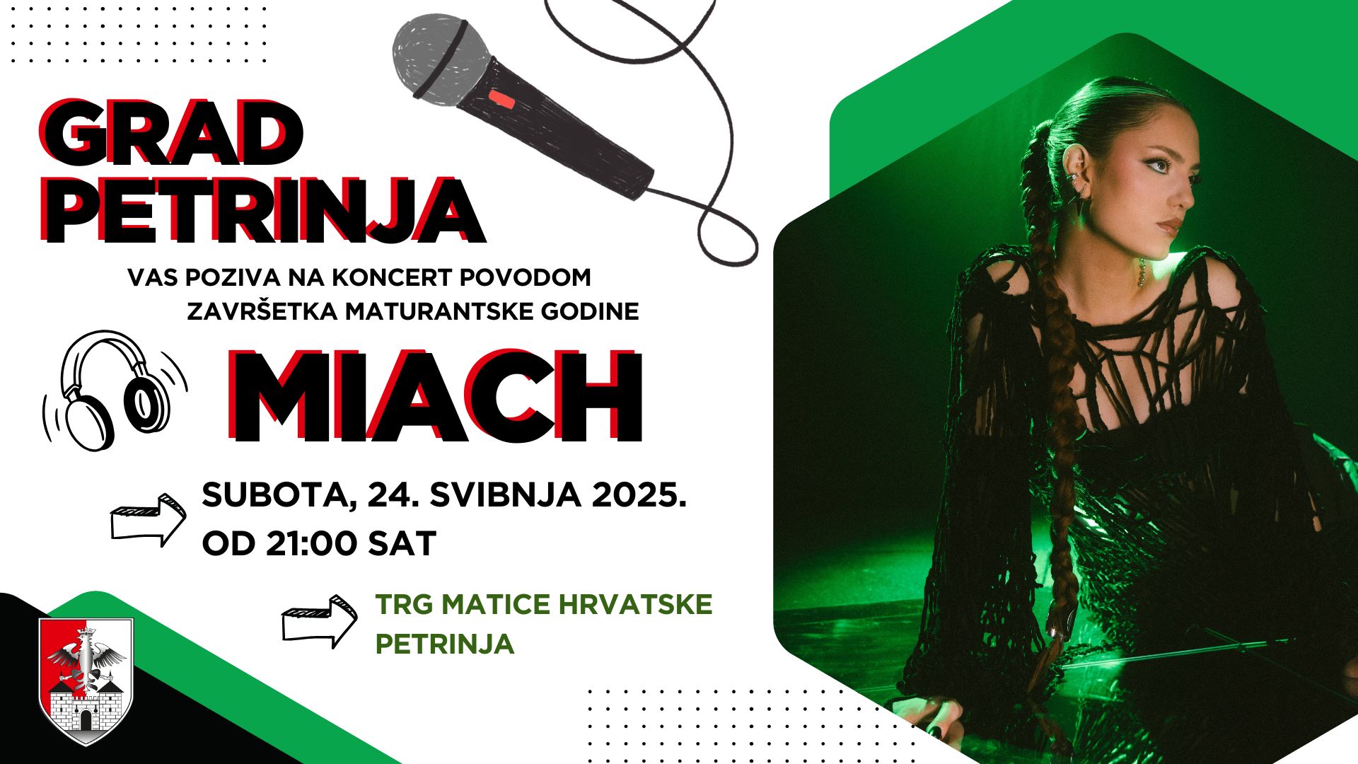 Nezaboravan koncert za maturante: Grad Petrinja slavi kraj školske ...